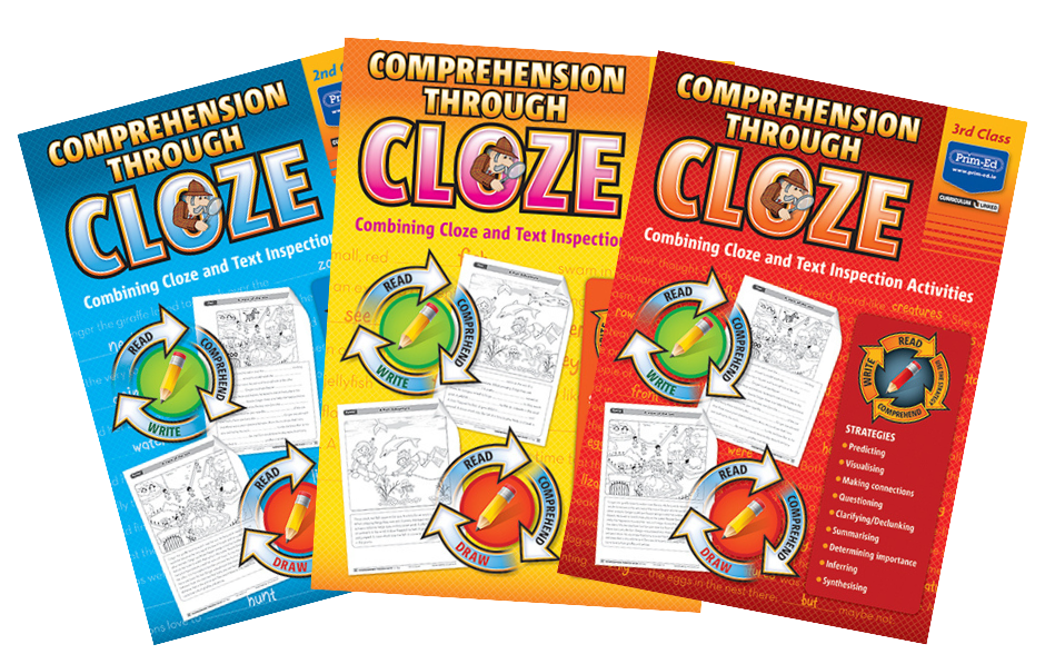 Comprehension Through Cloze Sample | Sample Packs | School Books and ...