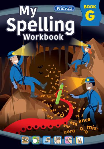 My Spelling Workbook: Book G | 6th Class English | Prim-Ed