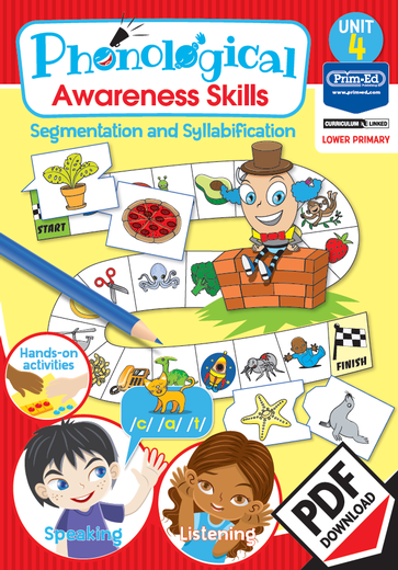 Phonological Awareness Skills - Segmentation and Syllabification Unit ...