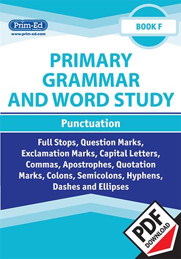 Primary Grammar and Word Study – Punctuation: 5th Class eBook | English ...