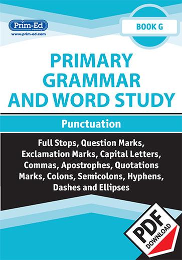 Primary Grammar and Word Study – Punctuation: 6th Class eBook | English ...