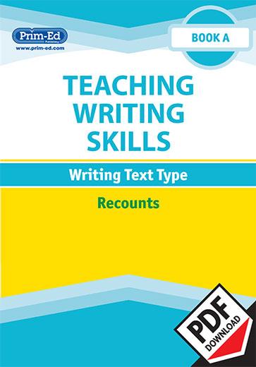 Teaching Writing Skills - Recounts: Senior Infants eBook | English ...