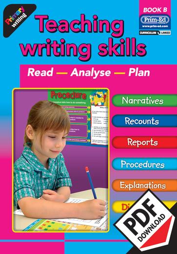 Teaching Writing Skills: Book B eBook | English | 1st Class