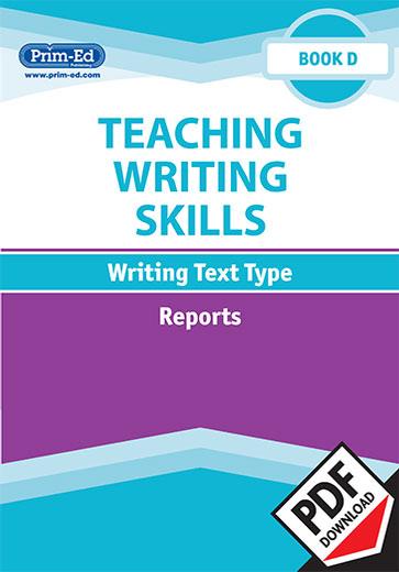 Teaching Writing Skills - Reports: 3rd Class eBook | English | 3rd Class