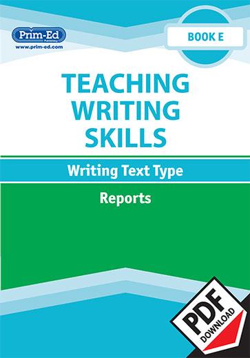 Teaching Writing Skills - Reports: 4th Class eBook | English | 4th Class