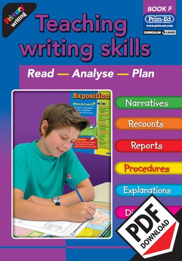 Teaching Writing Skills: Book F eBook | English | 5th Class