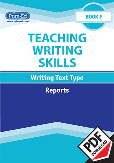 Teaching Writing Skills - Reports: 5th Class eBook | English | 5th Class