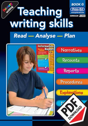 Teaching Writing Skills: Book G eBook | English | 6th Class, Secondary
