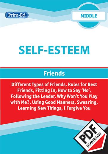 Self-esteem - Friends: Middle eBook | SPHE | 3rd Class, 4th Class