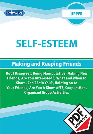 Self-esteem - Making and keeping friends: Upper eBook | SPHE | 5th ...