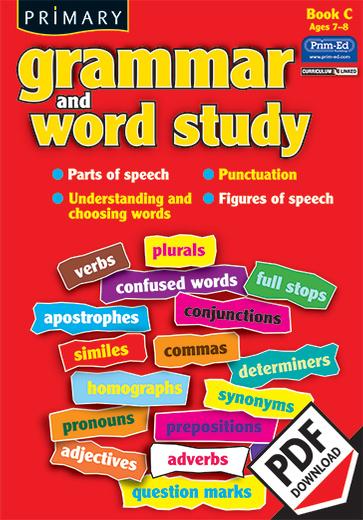 Primary Grammar and Word Study: Book C eBook | English