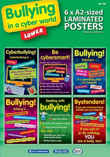 Bullying in a Cyber World Posters: Lower | Prim-Ed