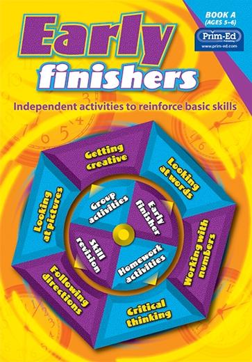 Early Finishers: Book A | Senior Infants | Prim-Ed