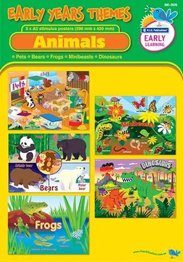 Early Years Themes Posters: Animals | General | Preschool, Junior ...