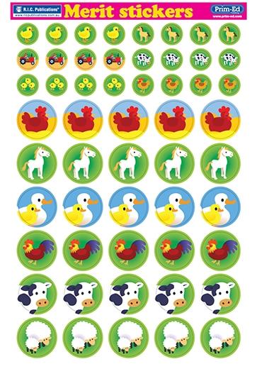 Early Years Themes Stickers: Places - 270 Pack | Prim-Ed