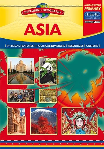 Exploring Geography: Asia | SESE | 4th Class, 5th Class, 6th Class ...