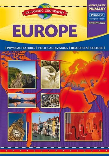 Exploring Geography: Europe | SESE | 4th Class, 5th Class, 6th Class ...