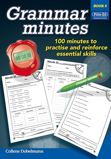 Grammar Minutes: Book 6 | 6th Class, Secondary