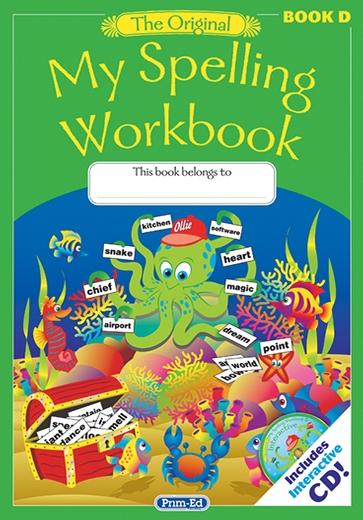 Original My Spelling Workbook: Book D | English | 3rd Class
