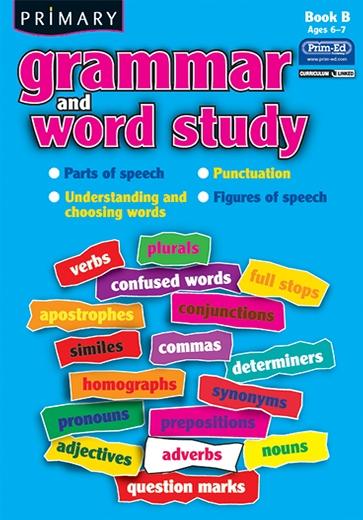 Primary Grammar and Word Study: Book B | English | 1st Class