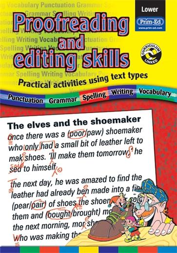Proofreading and Editing Skills: Lower | English | 1st Class, 2nd Class