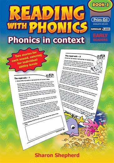 Reading with Phonics: Book 3 | English | 1st Class, 2nd Class