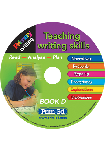Teaching Writing Skills: Book D | English | 3rd Class