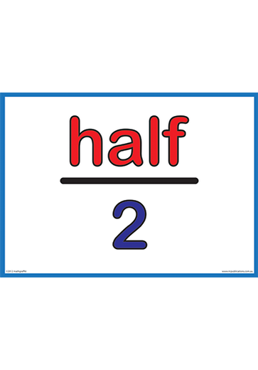 Word Walls Posters: Set 1 | Mathematics | 3rd Class, 4th Class