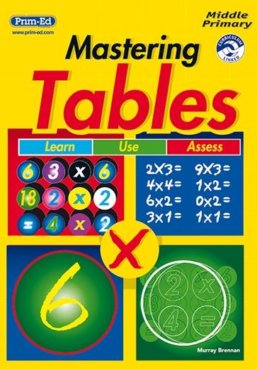 Mastering Tables Mathematics 3rd Class 4th Class