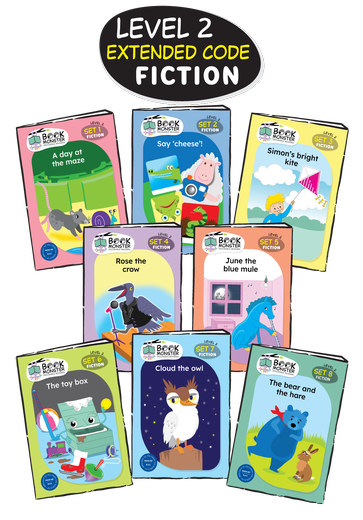 Book Monster Fiction: Extended Code | English