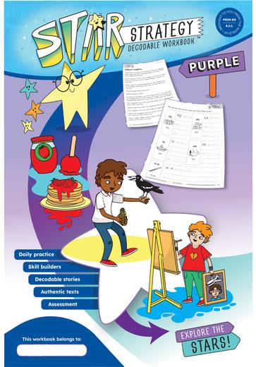 Star Strategy Decodable Workbook (Purple) | Decodables