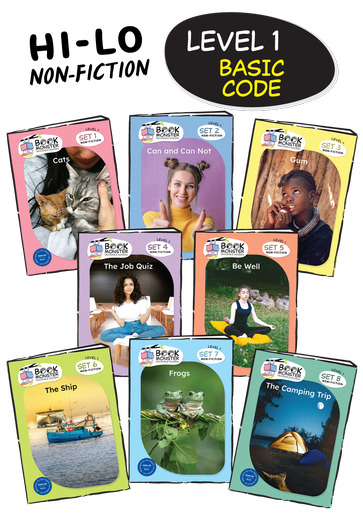 Book Monster Hi-Lo Non-fiction: Basic Code | English