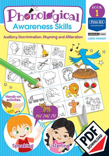 Phonological Awareness Skills - Book 1 eBook | Rhyming | Prim-Ed