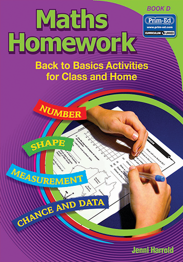 Maths Homework: Book D | 3rd Class Maths | Prim-Ed