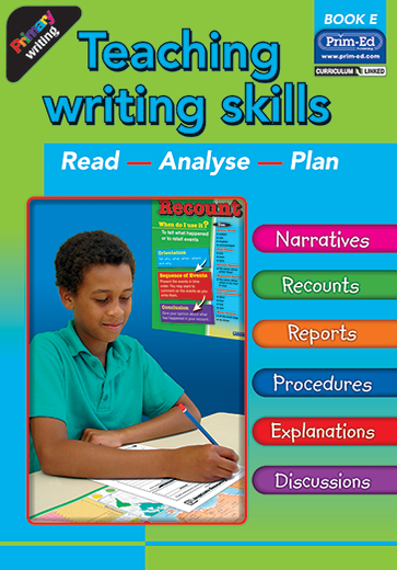 Teaching Writing Skills: Book E | English | 4th Class