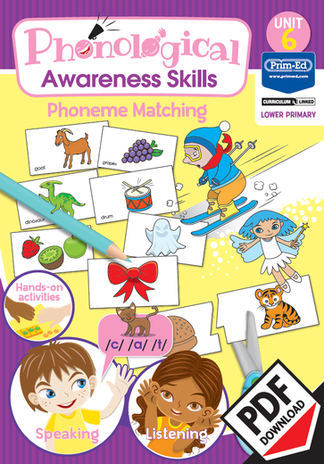 Phonological Awareness Skills - Phoneme Matching eBook
