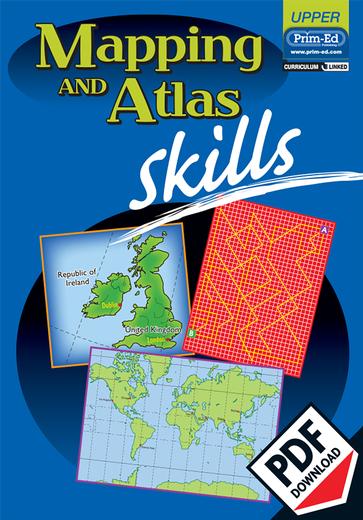 Mapping and Atlas Skills: Upper eBook | Prim-Ed Publishing