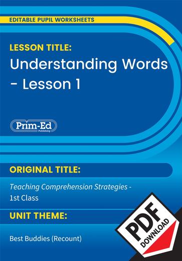 Understanding Words 1st Class - Lesson 1 | English | 1st Class