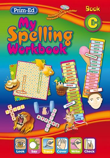 My Spelling Workbook: Book C | 2nd Class English | Prim-Ed
