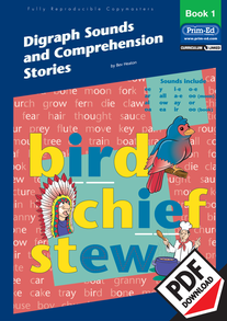 Digraph Sounds and Comprehension Stories: Book 1 | Prim-Ed