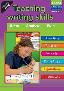Teaching Writing Skills: Book D | English | 3rd Class