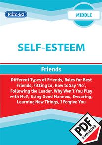 Self-esteem - Friends: Middle eBook | SPHE | 3rd Class, 4th Class