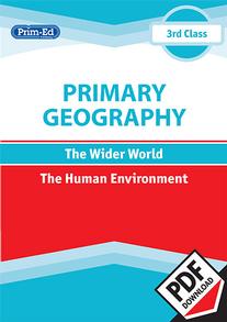 Primary Geography - The human environment: 3rd Class eBook | SESE | 3rd ...