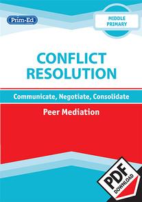 Conflict Resolution - Peer mediation: Middle eBook