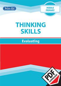 Thinking Skills - Evaluating: Middle eBook | General | 3rd Class, 4th Class