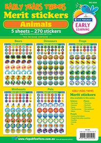 Early Years Themes Stickers | General Resources | Prim-Ed