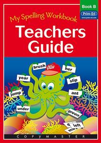 Original My Spelling Workbook Teachers Guide: Book B | English | 1st Class