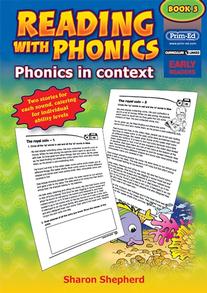 Reading with Phonics: Book 3 | English | 1st Class, 2nd Class