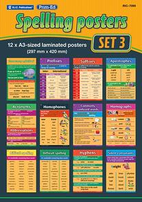 Spelling Posters: Set 3 | English | 4th Class, 5th Class
