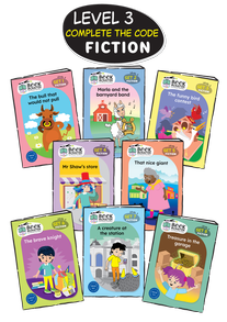 Book Monster Fiction: Complete the code | English